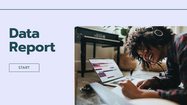 Report dati | Template di Genially